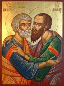 The Feast of St. Peter and St. Paul: Why are these Saints hugging? - The Sisterhood of St. John ...